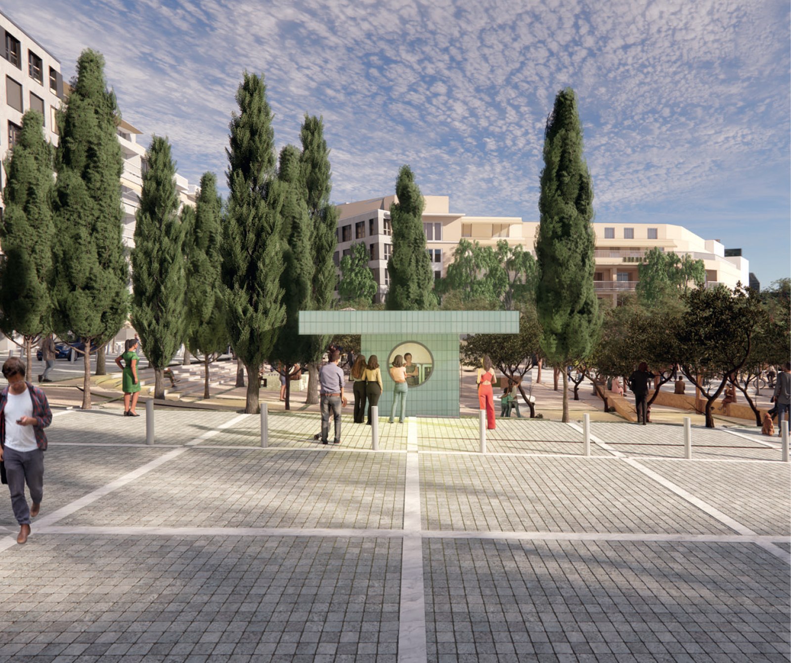 Ανάπλαση του κοινόχρηστου χώρου και της ευρύτερης περιοχής του νέου ...