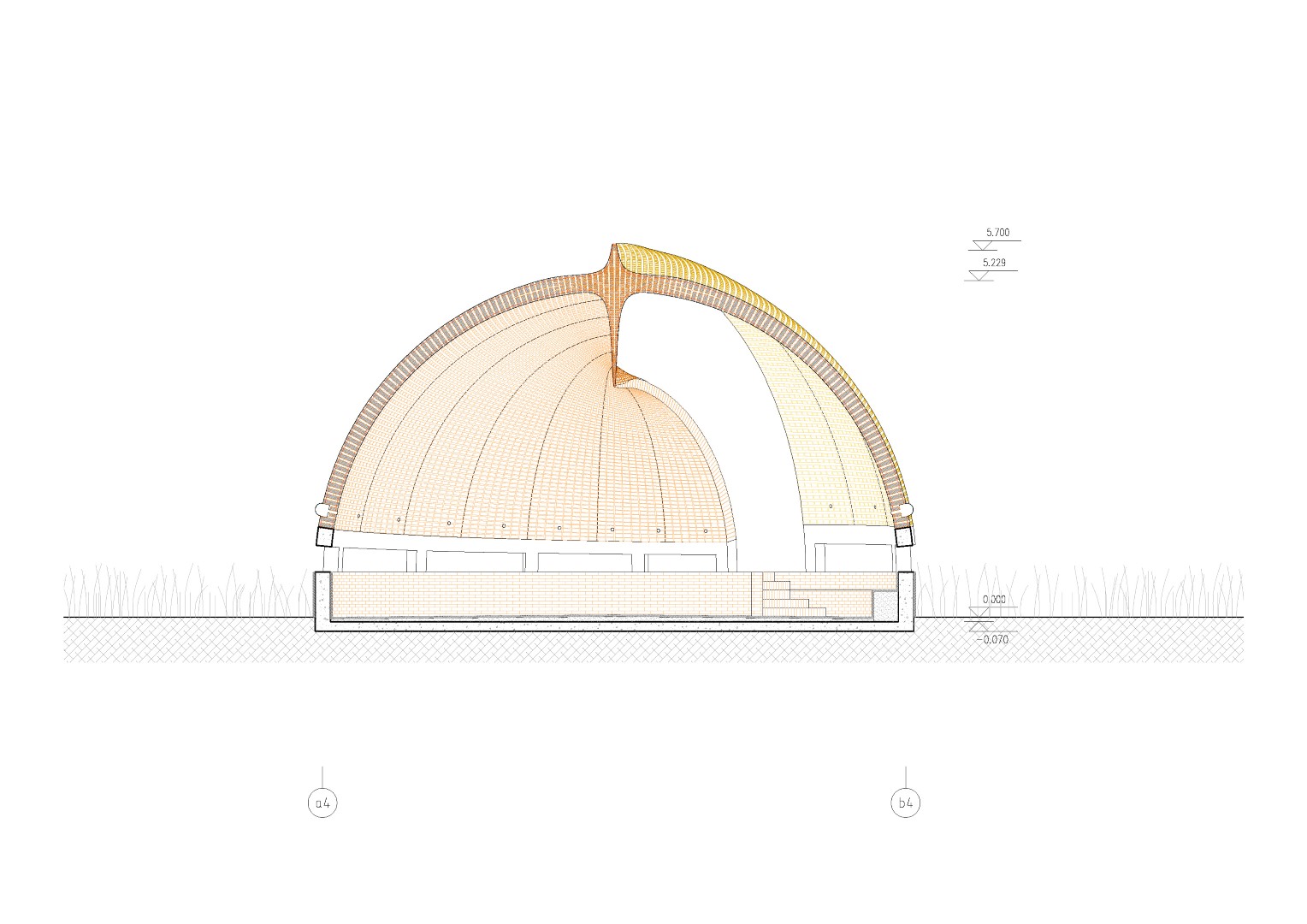 Twisted Brick Shell Concept Library | Archetype