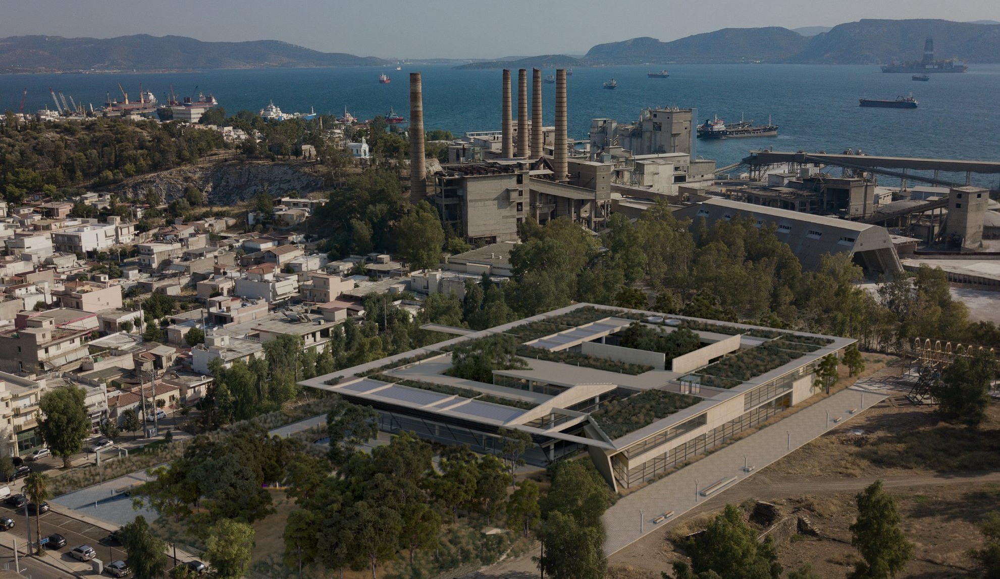 Παρουσίαση της μελέτης για το Κτίριο Υπηρεσιών ΠΕΔΑ στην Ελευσίνα ...