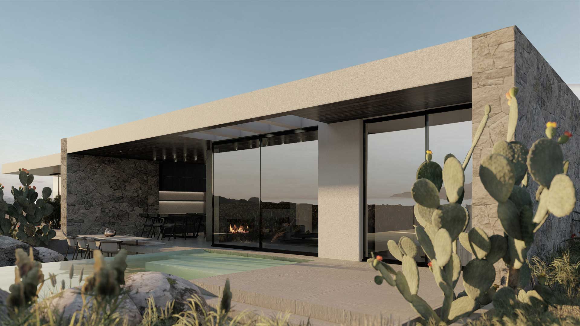 Villa on the Rocks | Archetype