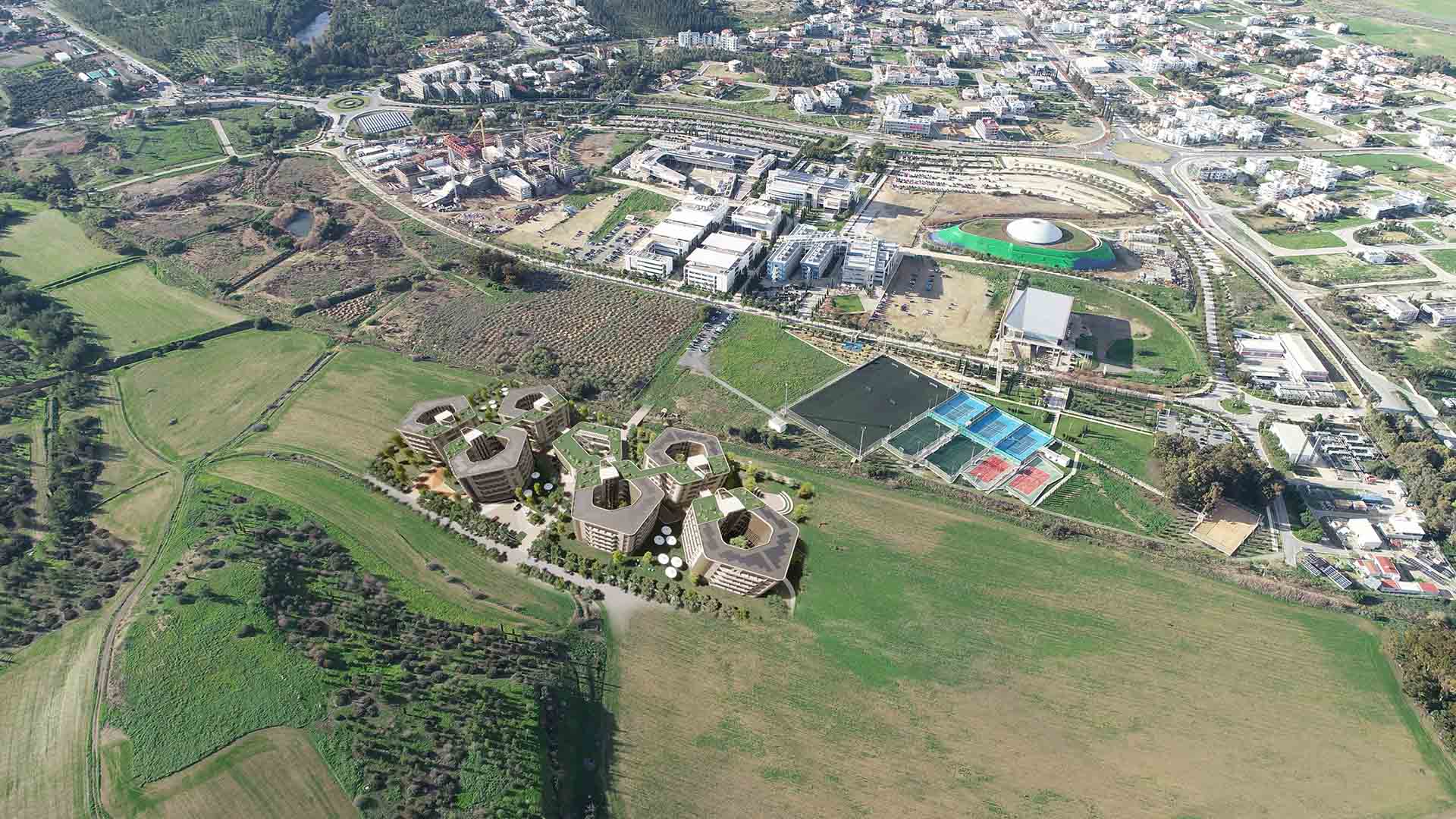 Φοιτητικές Εστίες – Φάση Β’ του Πανεπιστημίου Κύπρου | Archetype
