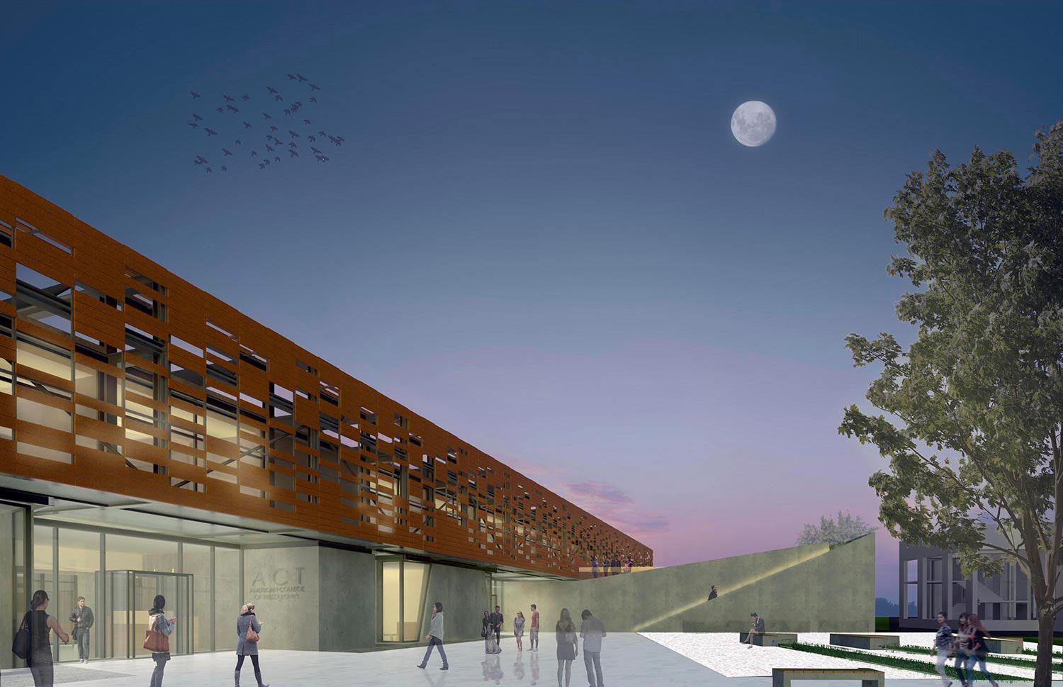 New American College of Thessaloniki Student Center | Archetype
